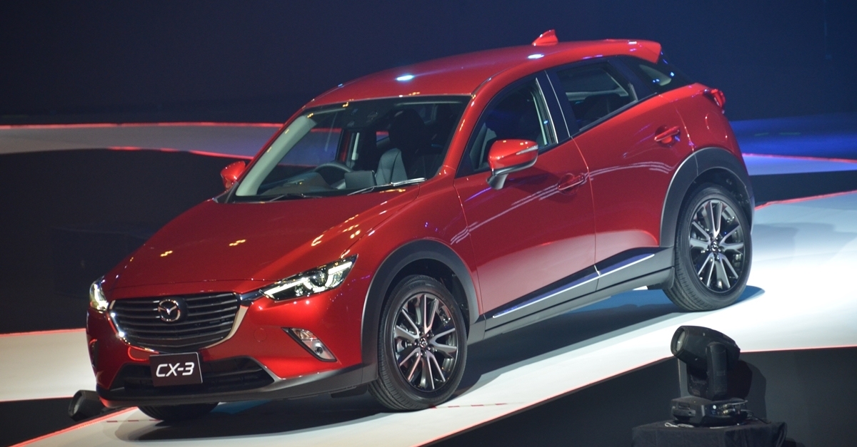 เปิดตัว Mazda CX-3 ใหม่ เสปคเทพ ความปลอดภัยจัดเต็ม พร้อมร่วมงาน MOTOR ...