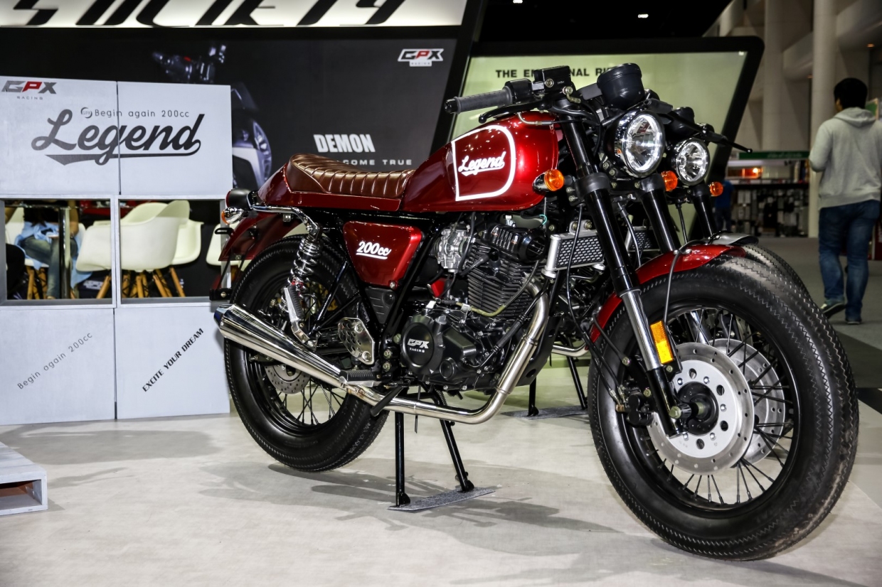 GPX Legend 200 | The 39th Thailand International Motor Expo 2022