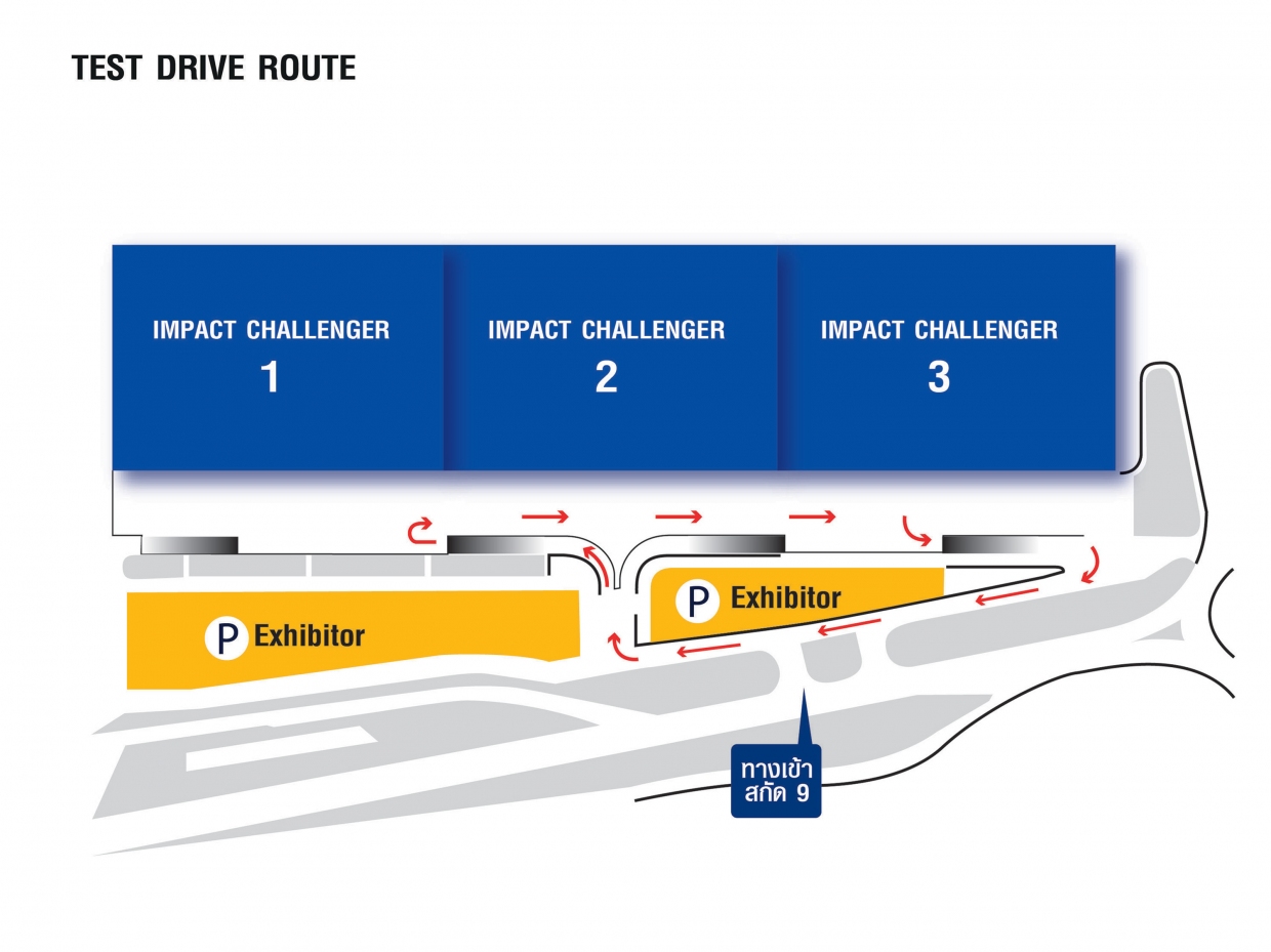TEST DRIVE ROUTE | The 38th Thailand International Motor Expo 2021