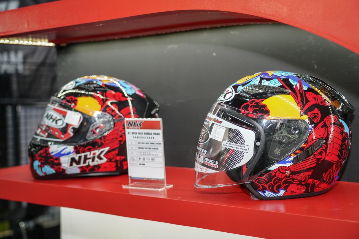 NHK HELMETS เปิดตัว RX09 ลายใหม่ SAMURAI 2020 Motor Expo 2025