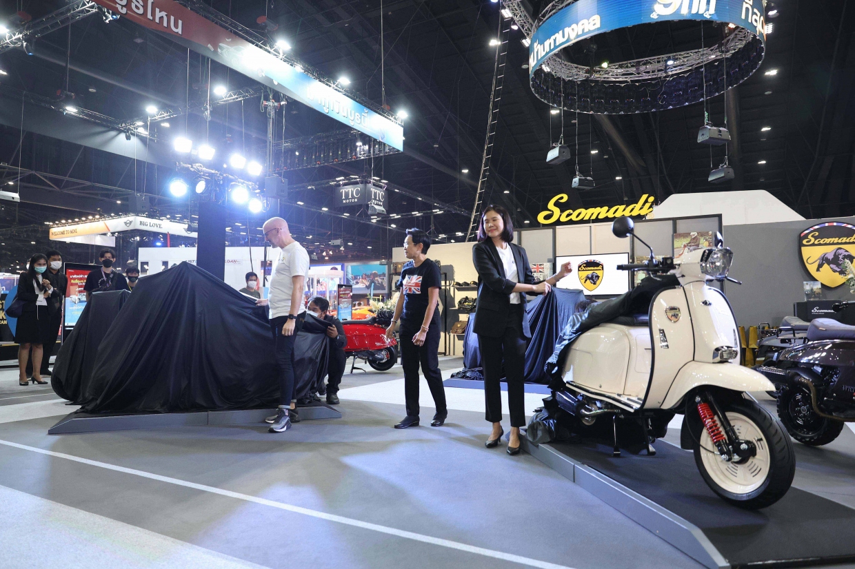 SCOMADI เปิดตัวสกู๊ตเตอร์รุ่นใหม่ใน MOTOR EXPO 2022 Motor Expo 2023