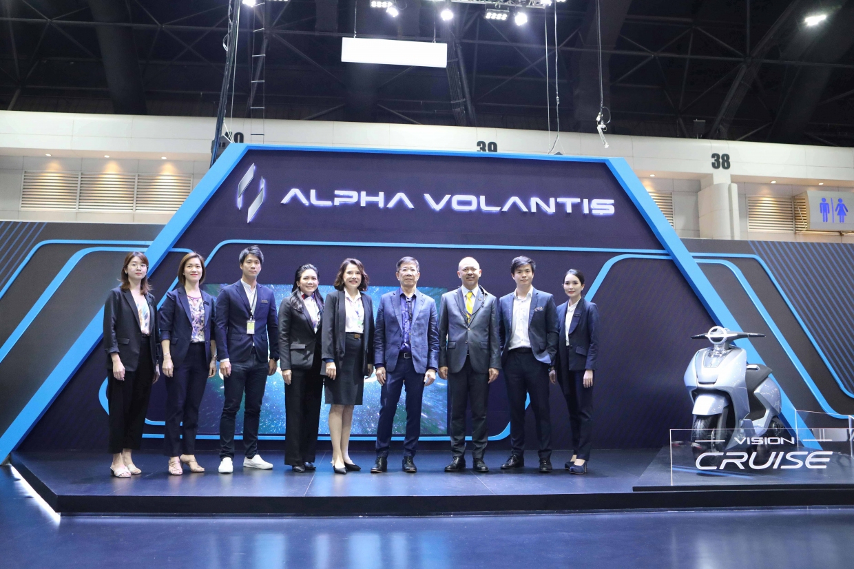 ALPHA VOLANTIS โชว์นวัตกรรมยานยนต์ไฟฟ้าแนวคิดแห่งอนาคต Motor Expo 2023