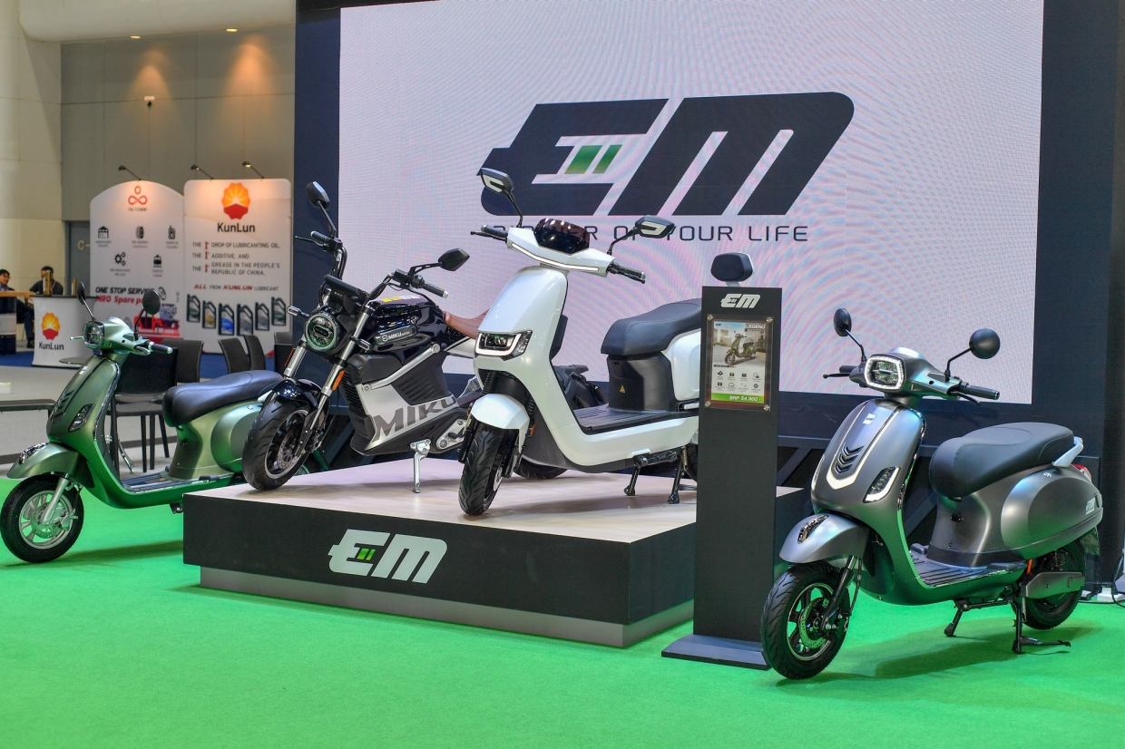 มอเตอร์ไซค์ไฟฟ้าฝีมือคนไทย "EM Bike" Motor Expo 2023