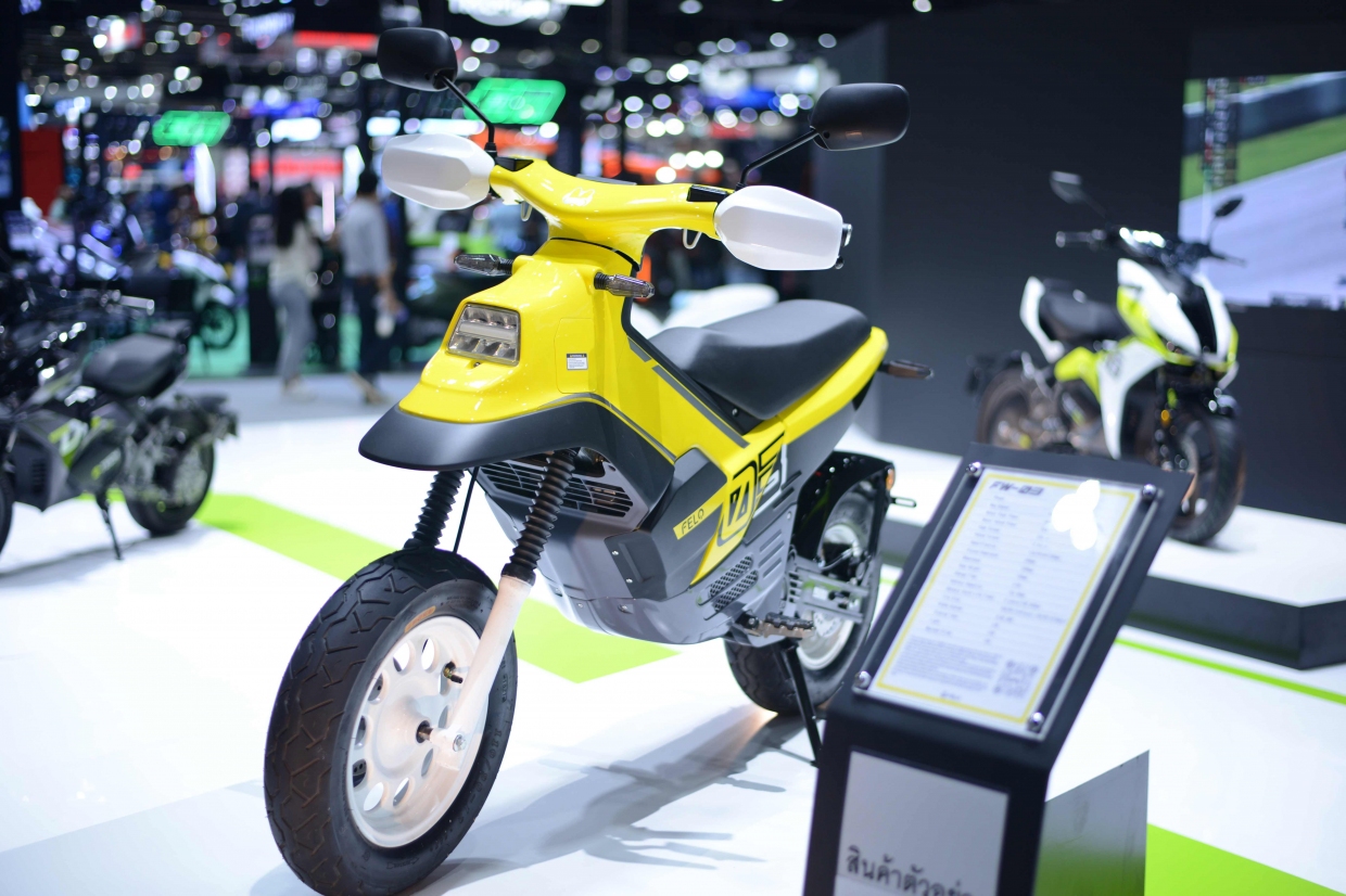 สัมผัสมอเตอร์ไซค์พลังงานสะอาด ครบทุกไลน์อัพ | The 39th Thailand ...