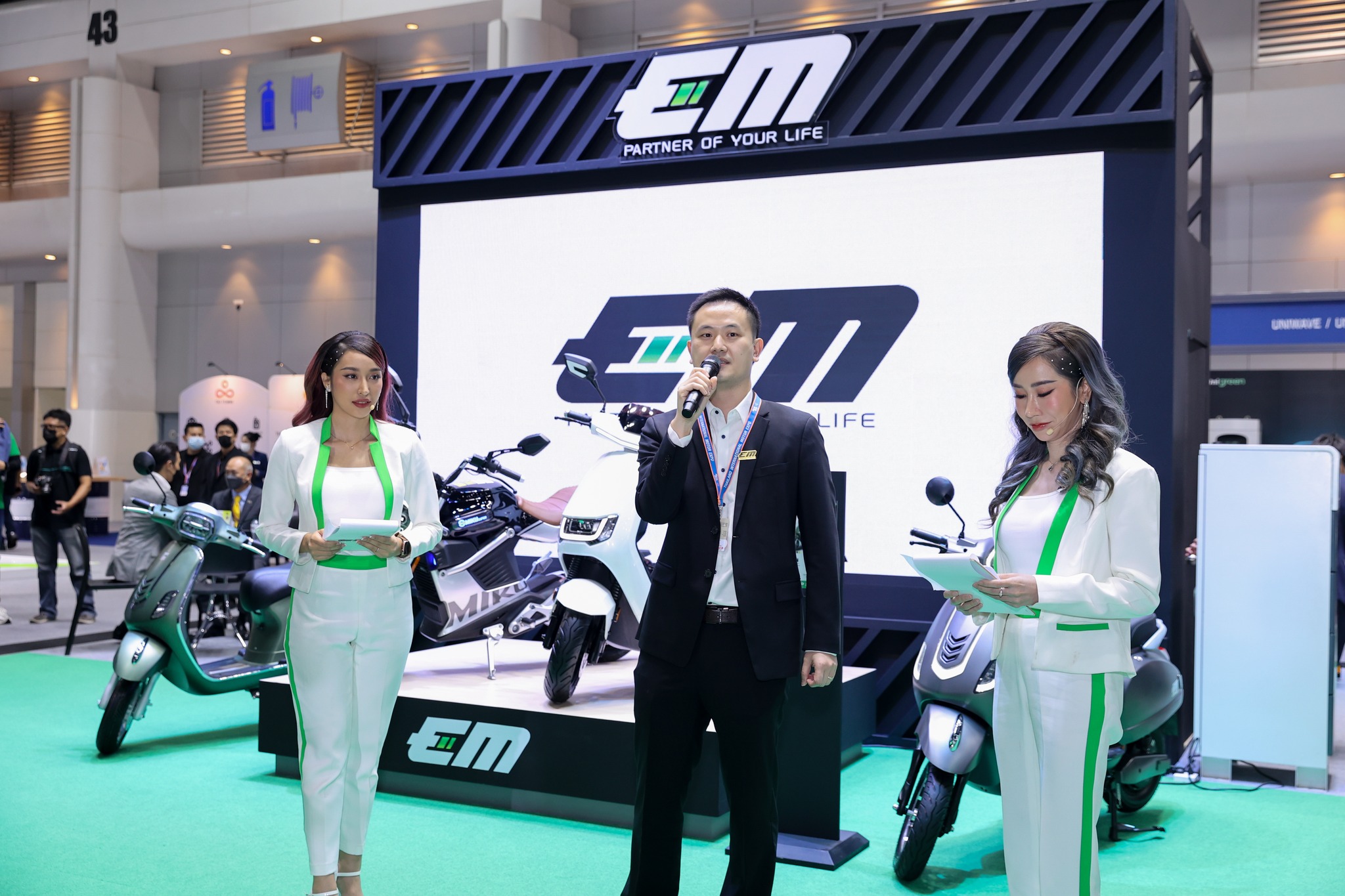 มอเตอร์ไซค์ไฟฟ้าฝีมือคนไทย "EM Bike" Motor Expo 2025