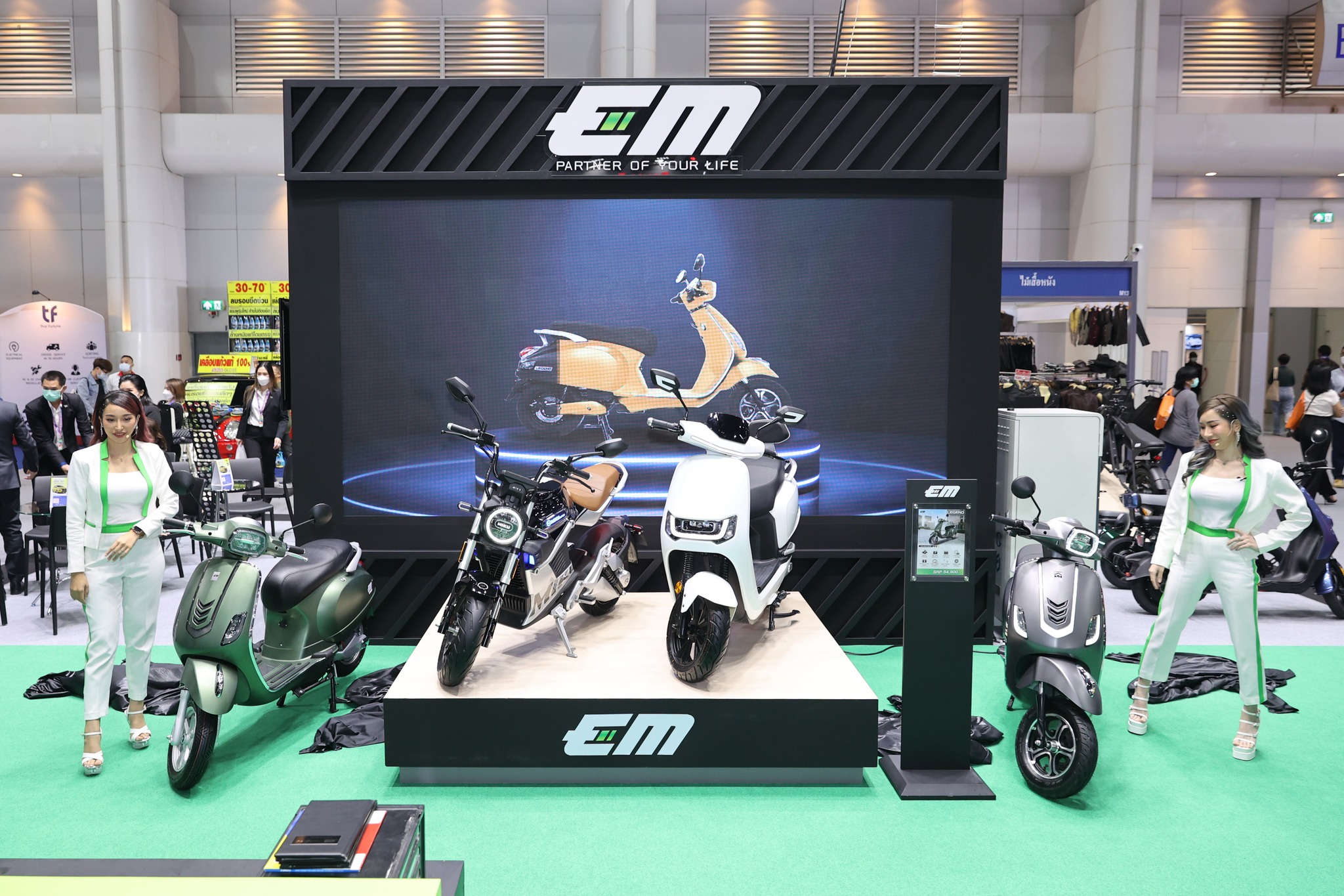 มอเตอร์ไซค์ไฟฟ้าฝีมือคนไทย "EM Bike" Motor Expo 2026