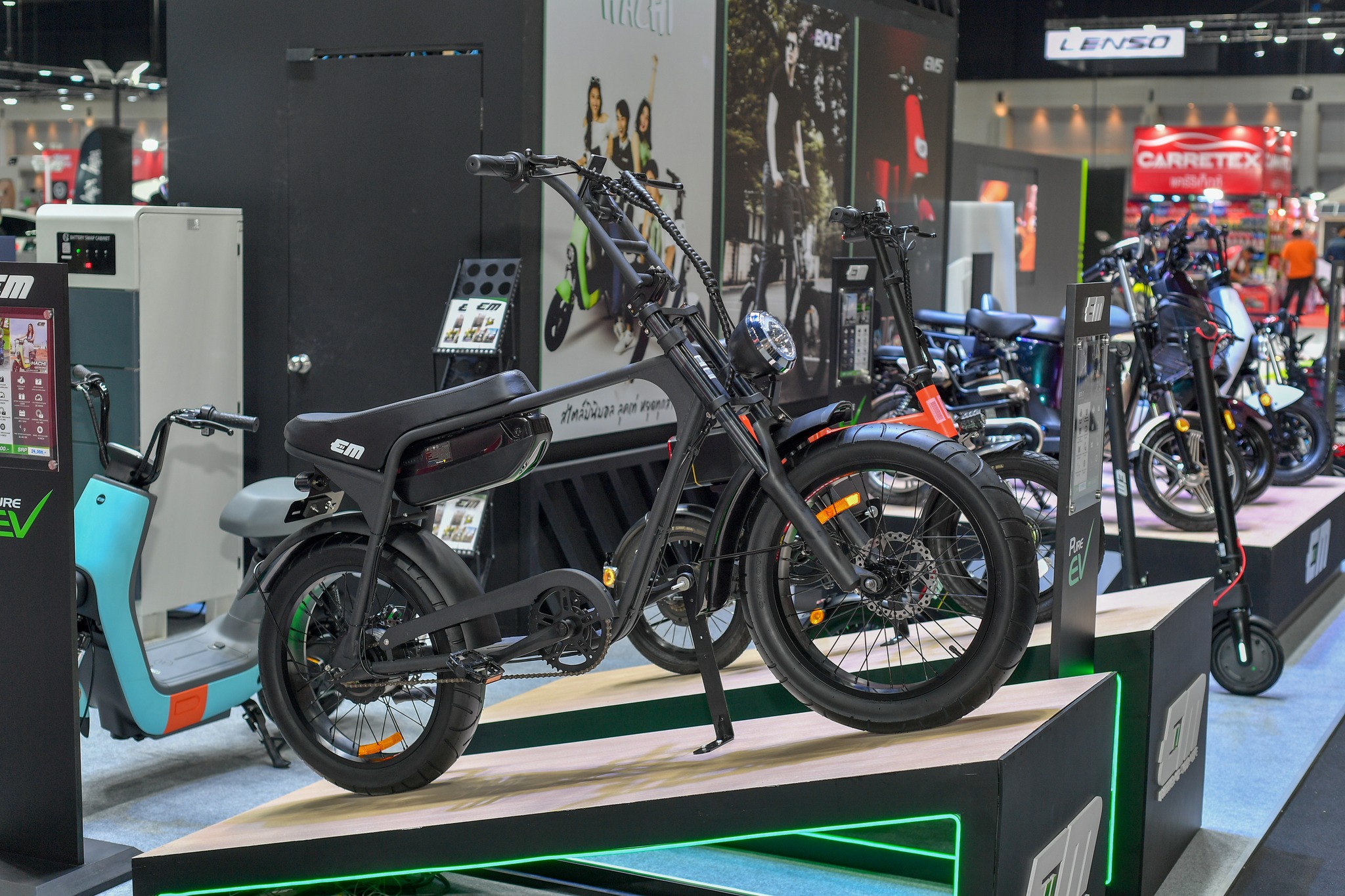 มอเตอร์ไซค์ไฟฟ้าฝีมือคนไทย "EM Bike" Motor Expo 2026