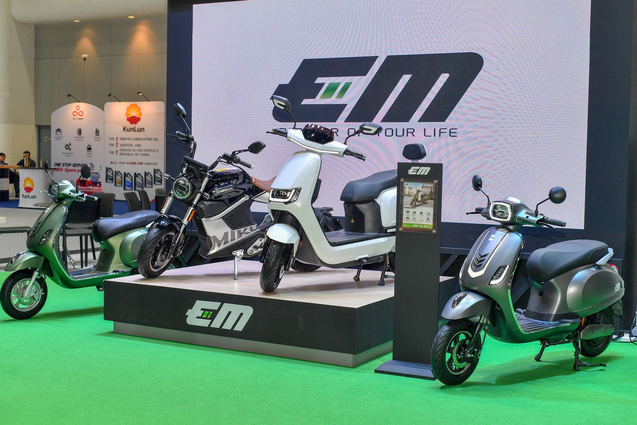 มอเตอร์ไซค์ไฟฟ้าฝีมือคนไทย "EM Bike" Motor Expo 2025