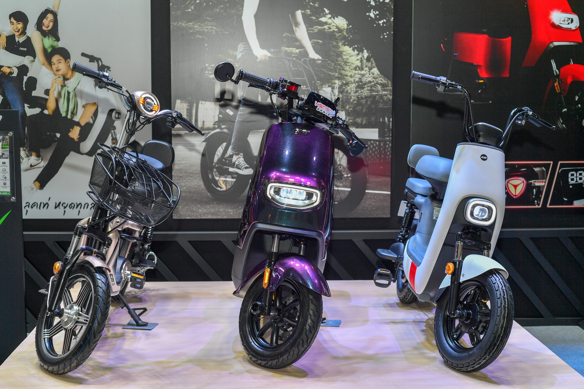 มอเตอร์ไซค์ไฟฟ้าฝีมือคนไทย "EM Bike" Motor Expo 2026