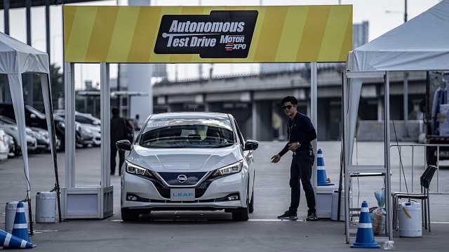 Autonomous Test Drive Area ลานทดสอบระบบอัจฉริยะ Motor Expo 2024